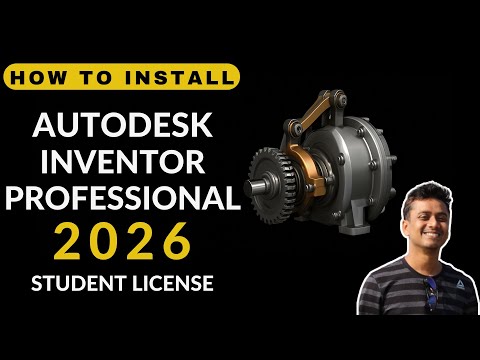 Autodesk Inventor Professional 2026 | Download - Install - Activation | Free 1 Year License