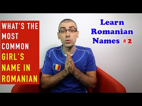 What’s the Most Common Girl’s Name in Romanian? | Learn Romanian Names #2