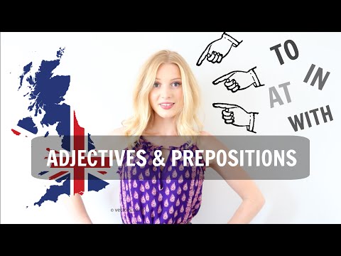 Adjectives and Prepositions | Learn British English with Lucy |