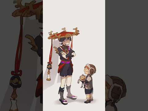 #shorts Scaramouche’s Many Names - Genshin Impact Comic Dub (Comic by Fenkko)