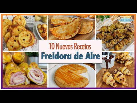 ✅ 10 Nuevas Recetas en Freidora de Aire Cosori #5 🌟 Cómo usar Freidora SIN ACEITE ✅ Cosori Airfyer