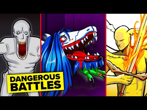 Most Dangerous SCP-682 Cross Test Battles (SCP Animation)