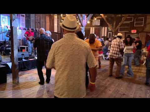 Dancing to Terry & The Zydeco Bad Boys at Feed & Seed on 7/03/21