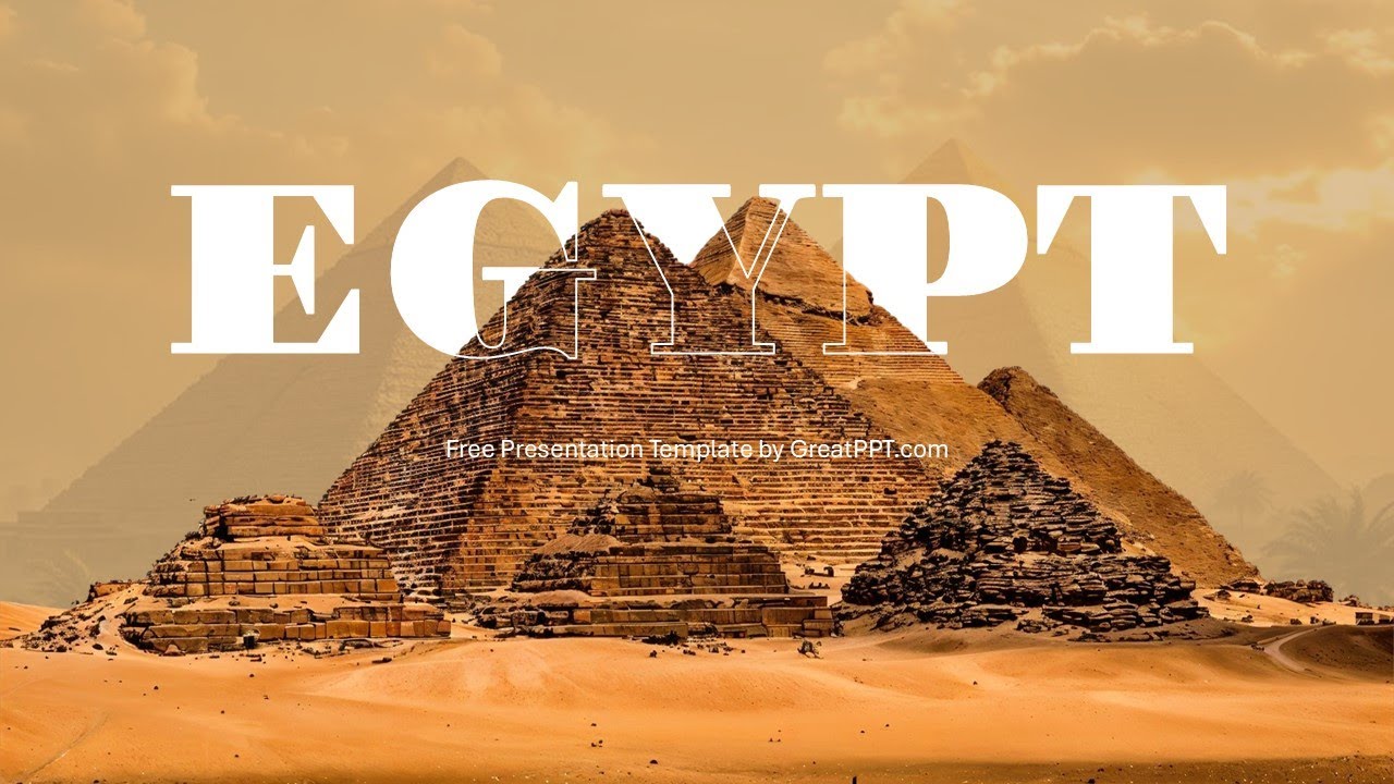Free Ancient Egypt Presentation Theme & PowerPoint Template by GreatPPT