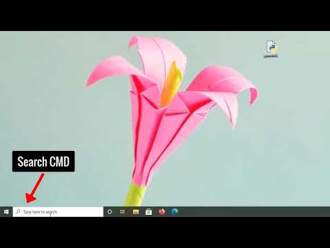 How to Run Python in CMD on Windows 10 8 7 Execute Py File or Run Python File in Command Prompt