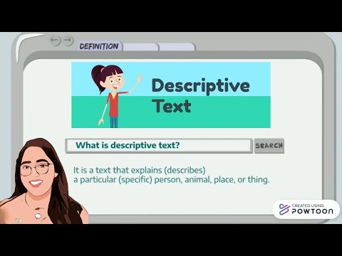 Descriptive Text | #EnglishWithMsMartha