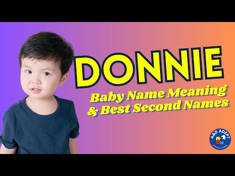 The Charismatic Meaning of "Donnie" and Its 20 Top Matching Middle Names