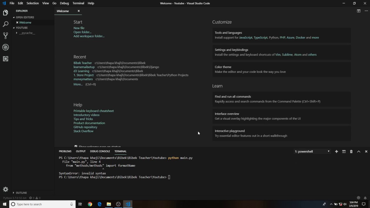 Learn Python: Functional/Modular Programming