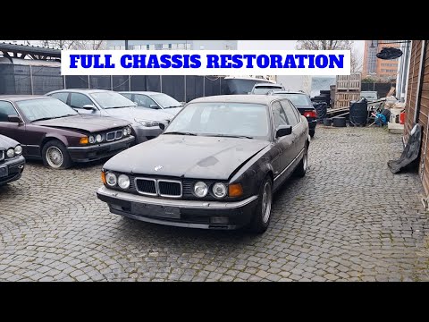 BMW V12 Bottom End Restoration E32 750iL Project Karlsruhe continues Part 1