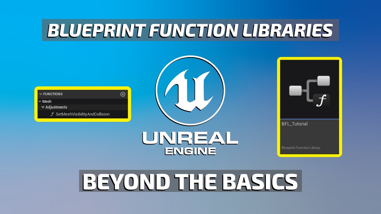 Unreal Engine 5 - How to Create a Blueprint Function Library (EVERY PROJECT NEEDS THIS!)