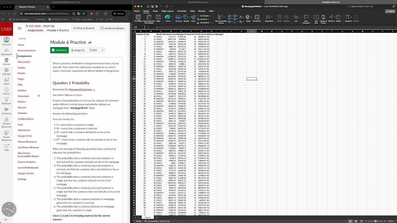 IS335 Module 6 Practice