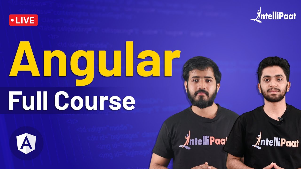 Angular Tutorial | Angular Tutorial For Beginners | Angular Training | Intellipaat