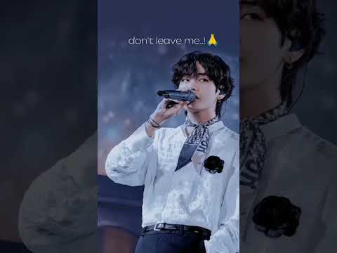 taehyung real voice 🥺❤ love is gone 💞 #thv #shortvideo