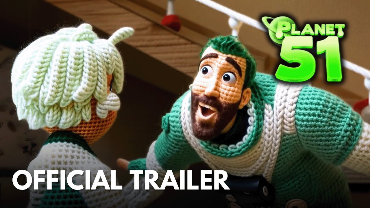PLANET 51 Movie Reimagined by AI in YARN | Runway Gen 3