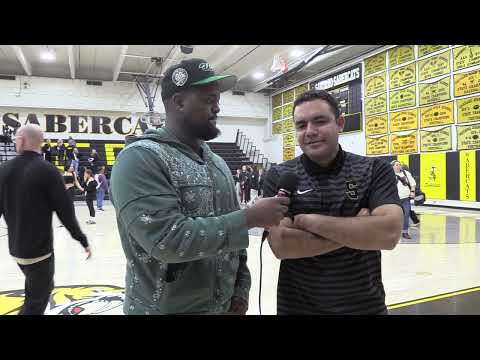 Saguaro High School vs Sahuaro High School Varsity BasketballSaguaro Coach Postgame Interview