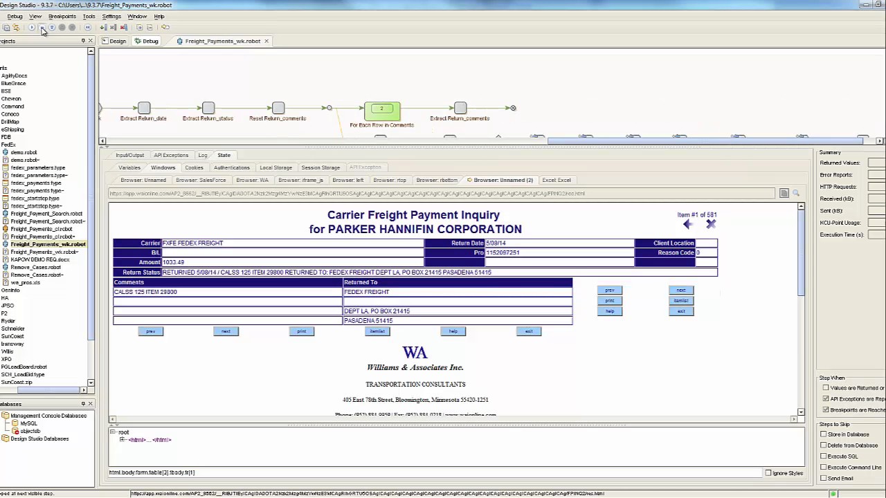 Freight Payment Automation