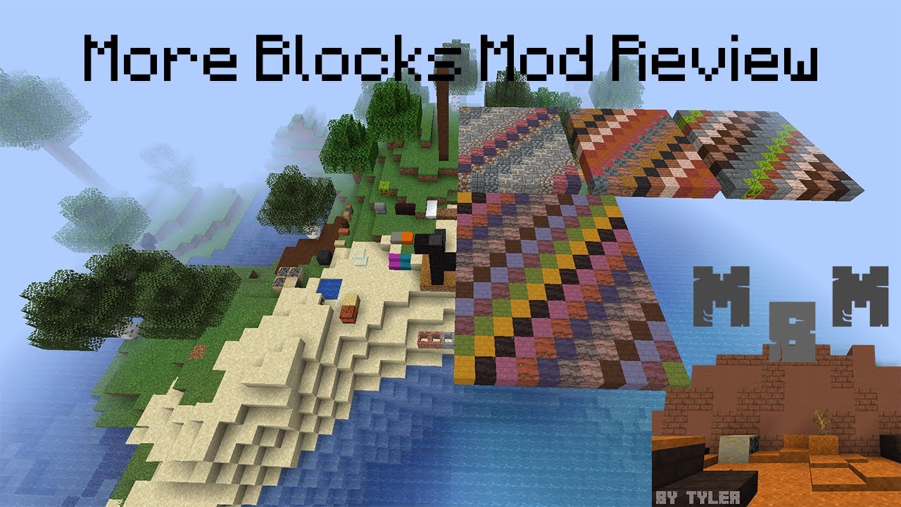 More Blocks Mod Review | Manic Mods #1