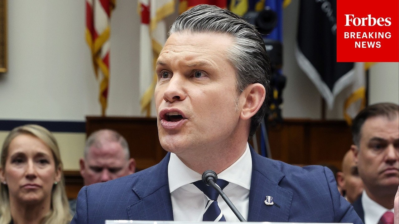 BREAKING: Sec. Pete Hegseth Grilled By Lawmakers In House Armed Services Committee Amid Iran War