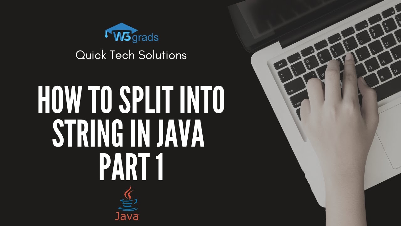 Learn Java String | How to Split into String in Java | Part 1