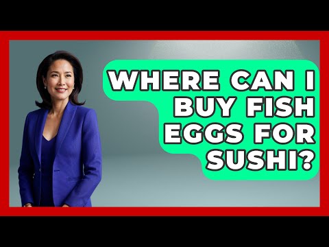 Where Can I Buy Fish Eggs For Sushi? - Japan Past and Present