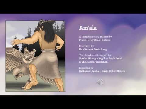 Baby Raven Reads audio: Am'ala in Sm'algyax