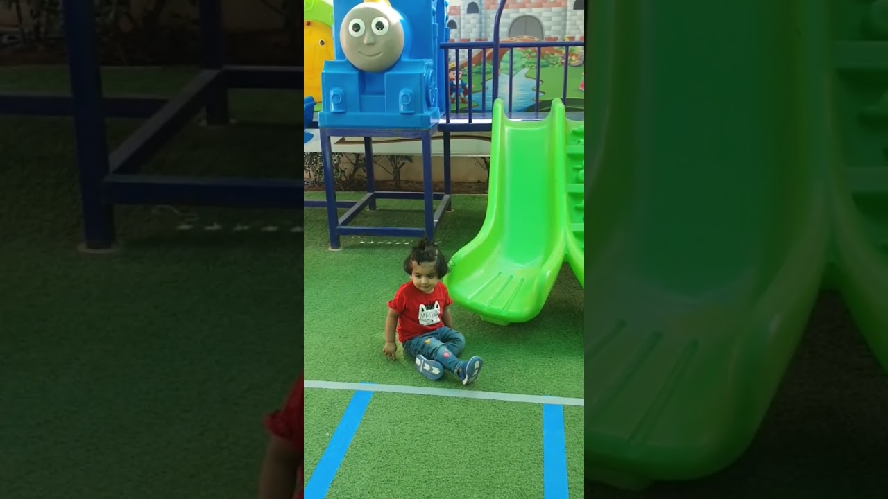 #mommyization #daughter #playground #swing #slide #ground #happy #toddlers #love