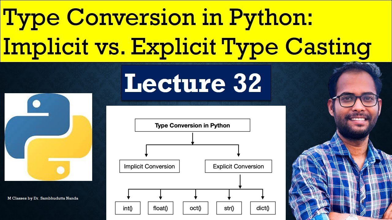 Type Conversion in Python: Implicit vs. Explicit Type Casting || Python for beginners || Data Types