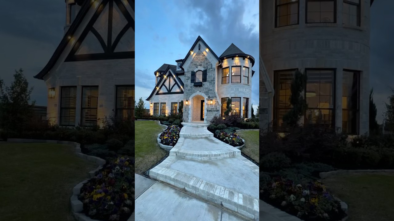 Inside Texas Luxury Modern Mini Castle