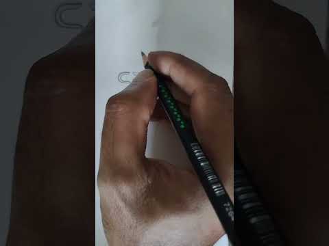 how to draw campus logo easy method