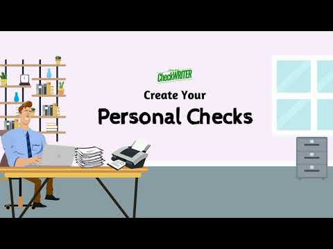 Personal Checks - Print Personal Checks at Home - Any Printer - Any Paper