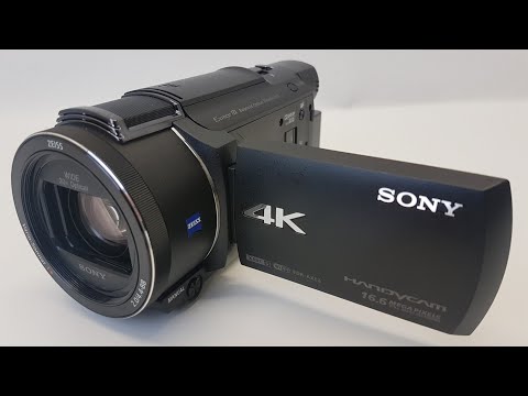 Sony Handycam FDR-AX53 Unboxing, Review, & Footage