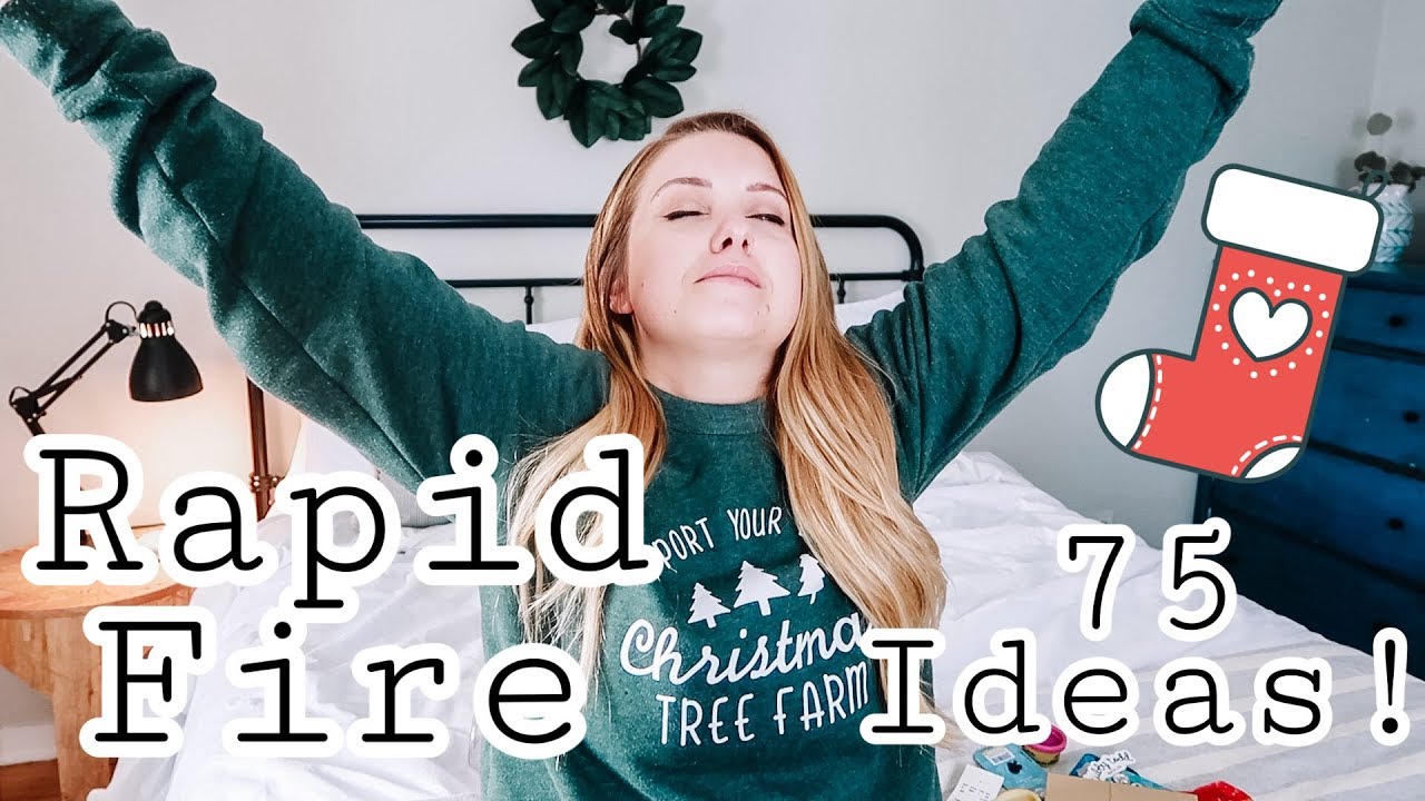 ULTIMATE ADULT STOCKING STUFFER GIFT GUIDE [ 75+ RAPID FIRE IDEAS!]