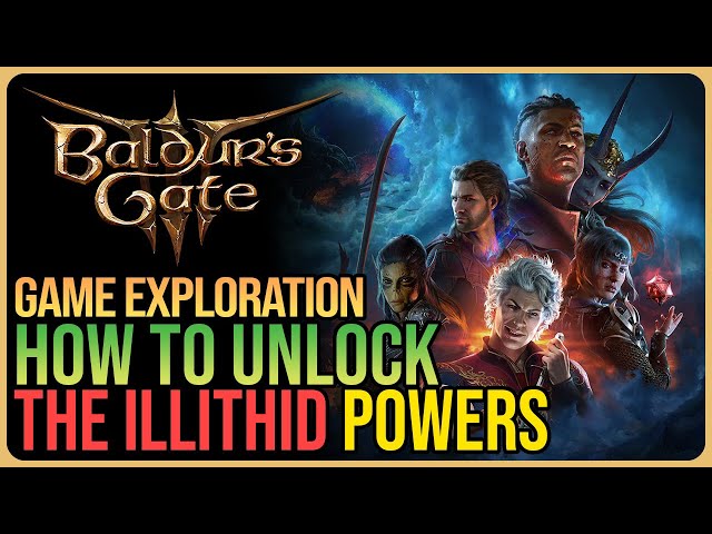 Illithid: All class-specific Illithid abilities in Baldur's Gate 3