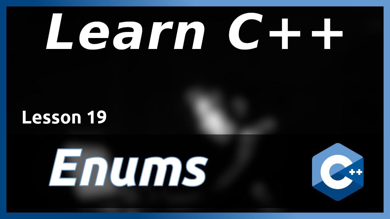 Enums - C++ Tutorial (Part 19)