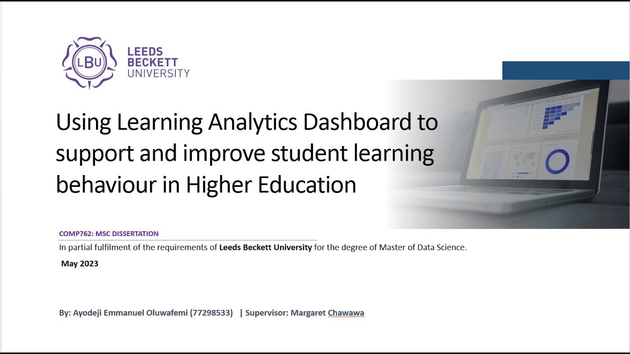 Using Learning Analytics Dashboard to support learning