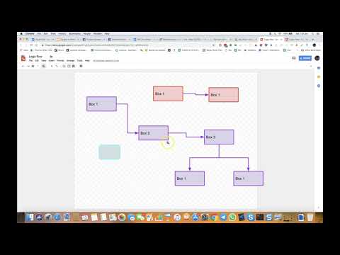 How to create flow diagrams in Google Drawing
