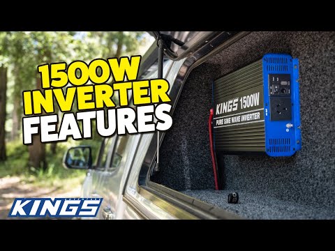 1500W Pure Sine Wave Inverter Features Rundown! Adventure Kings