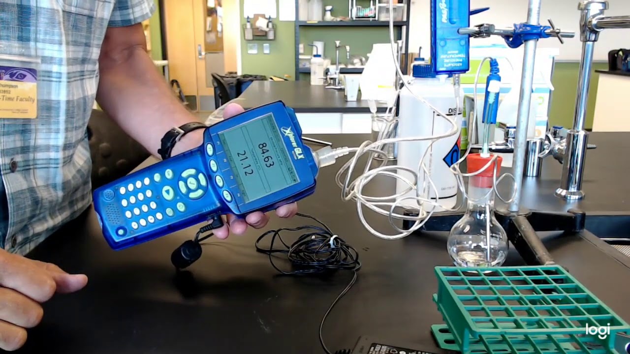 Using Pasco GLX datalogger