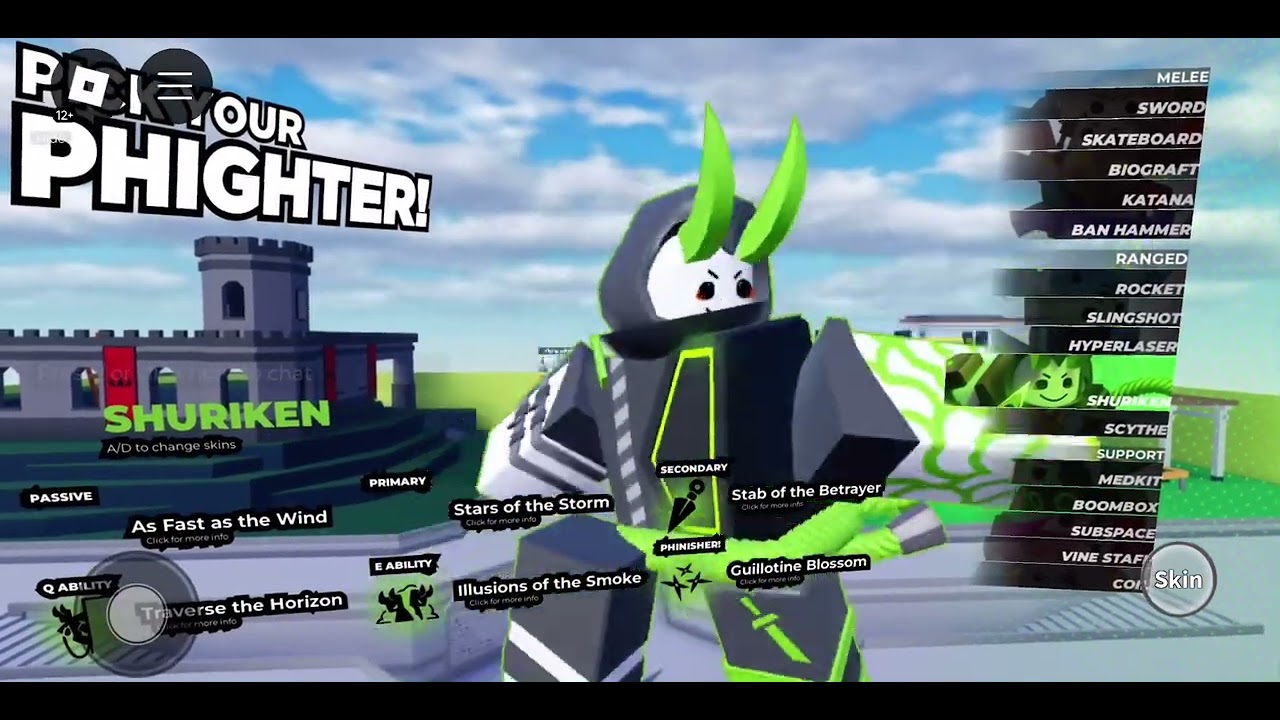 [PHIGHTING] New PHIGHTER selection UI