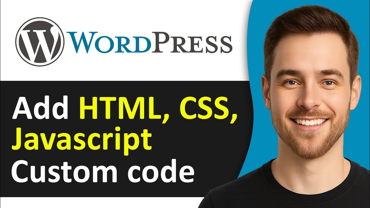 How to Add HTML CSS JavaScript Custom Code in WordPress Website