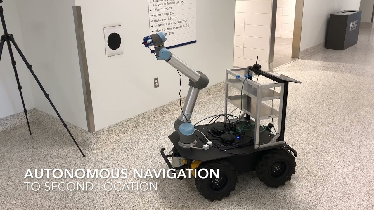 Autonomous Navigation and Vision Based Robot Motion Control
