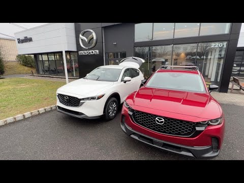 2023 Mazda CX-50 compared to the redesigned 2022 Mazda CX-5 at Hamilton Mazda - CX-50 Roadshow