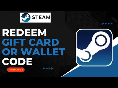 How To Redeem Gift card or Wallet Code on Steam !