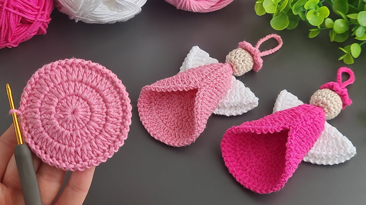 💰I made 50 in one day and sold them all! This is the best Angel crochet. How to make Angel Crochet.