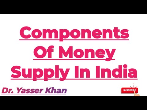 Components Of Money Supply In India | Components Of Money Supply | Money Supply | Economics | CUET