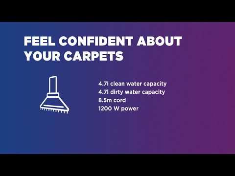 Vax Rapid Power Revive Upright Carpet Cleaner - Grey | Product Overview | Currys PC World