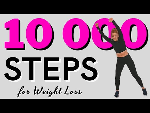 🔥10000 Steps🔥Indoor Walking Workout for Calorie Burn and Weight Loss🔥Medium Intensity Steady State🔥
