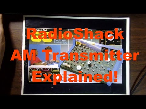 RadioShack AM transmitter explained