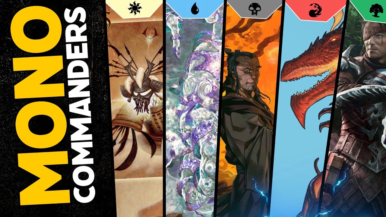 5 INCREDIBLY UNIQUE Mono Colored Commanders | Magic: The Gathering