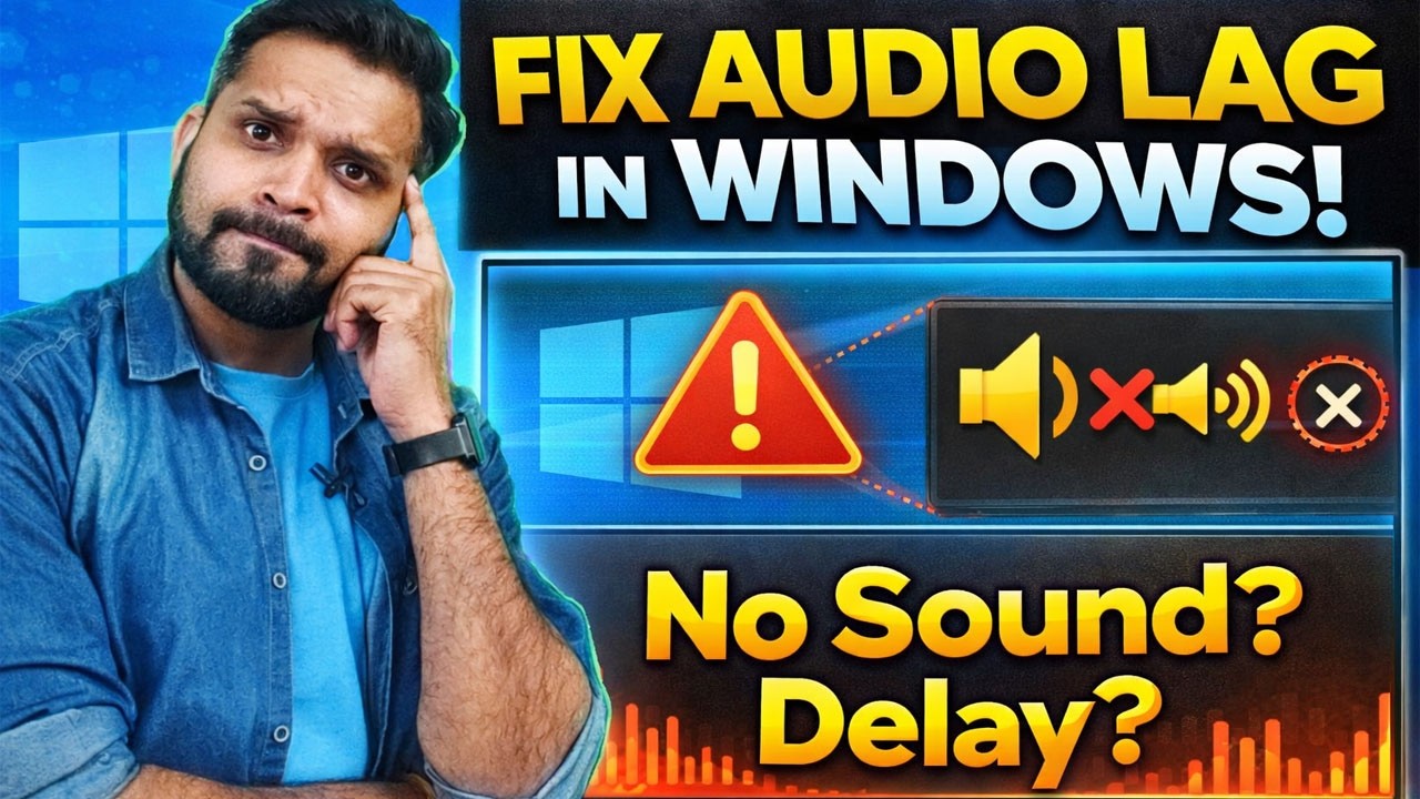 Sound Delay Problem? Fix It Fast! 🔊💻 | Do Not Miss the Bonus tool in the End!
